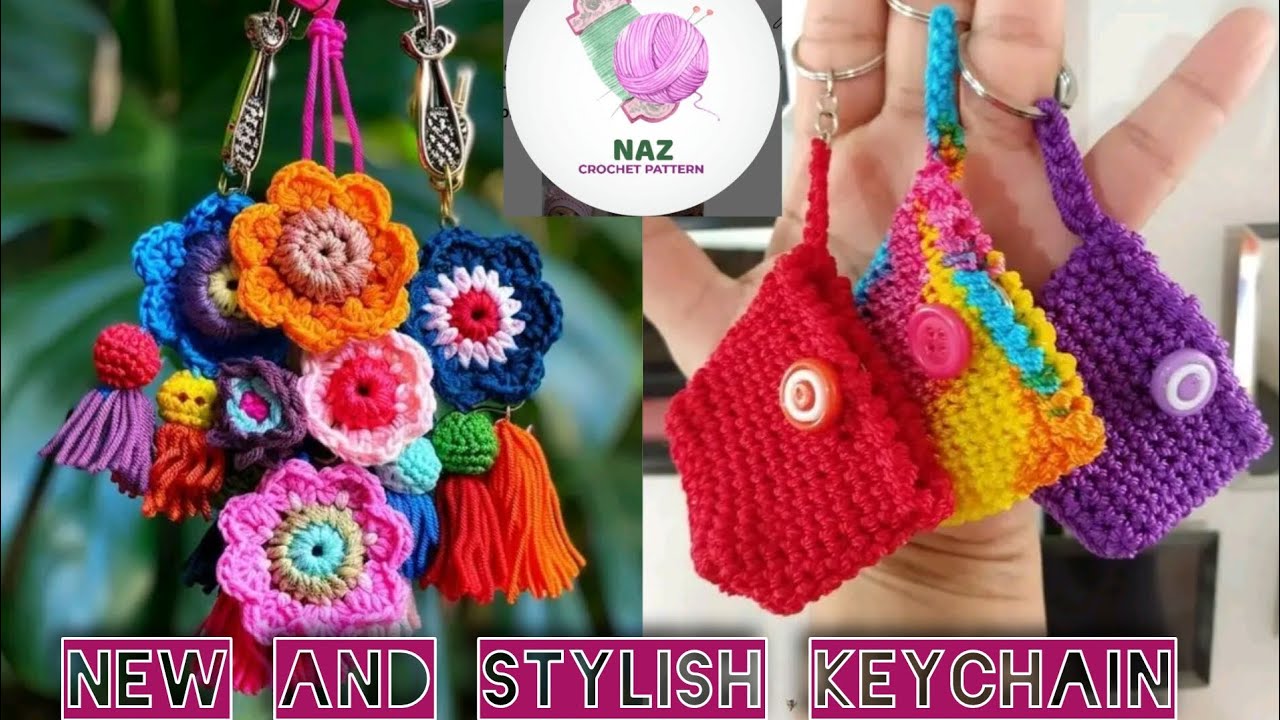 New And Stylish Crochet Keychain 😍 - YouTube