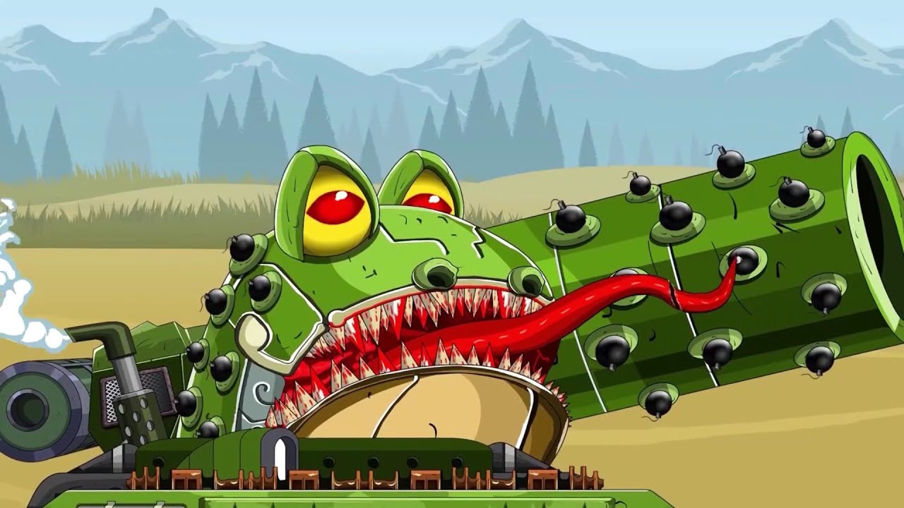 FROG BOOS TANK | Cartoons about tanks | Arena Tank Cartoon #5 - YouTube