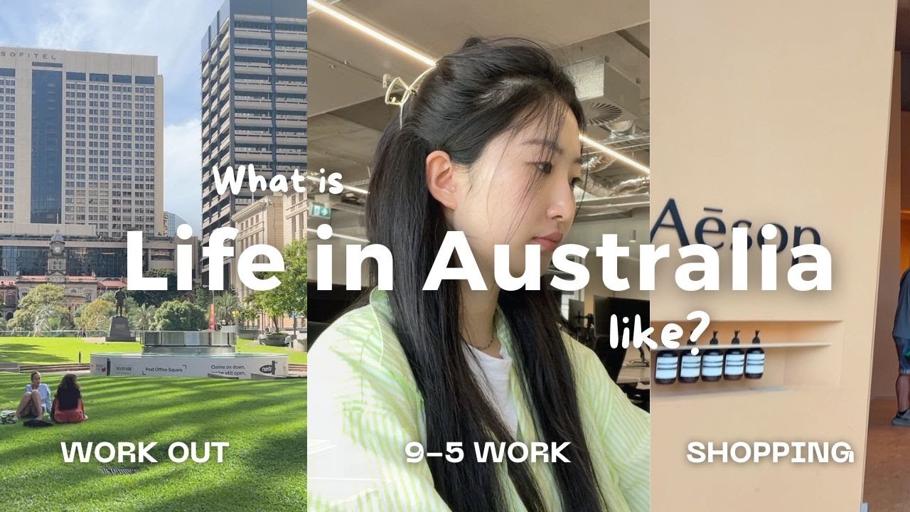 9-5 Work Week In My Life | What life in Australia looks like🇦🇺 - YouTube