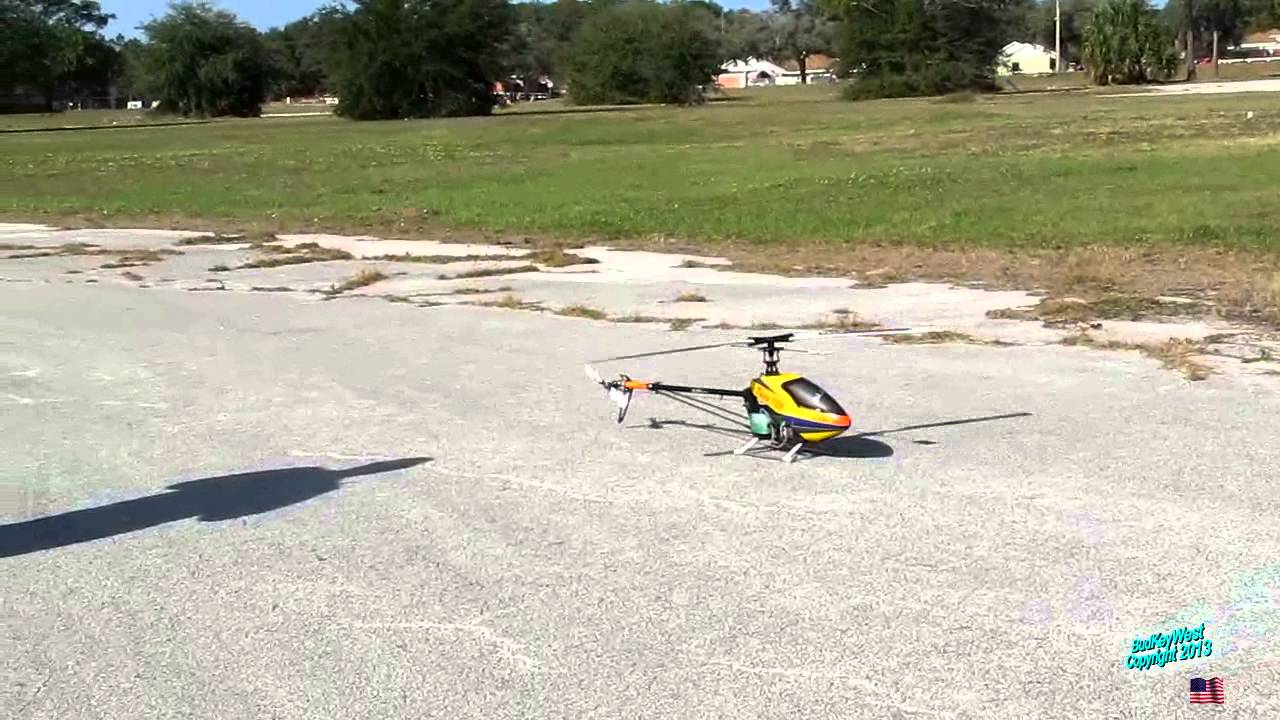 RC Helicopter Trex 700 Autorotation #2 - YouTube