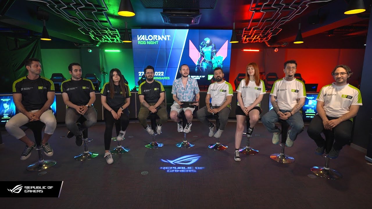 ROG Night-Valorant etkinliği - YouTube