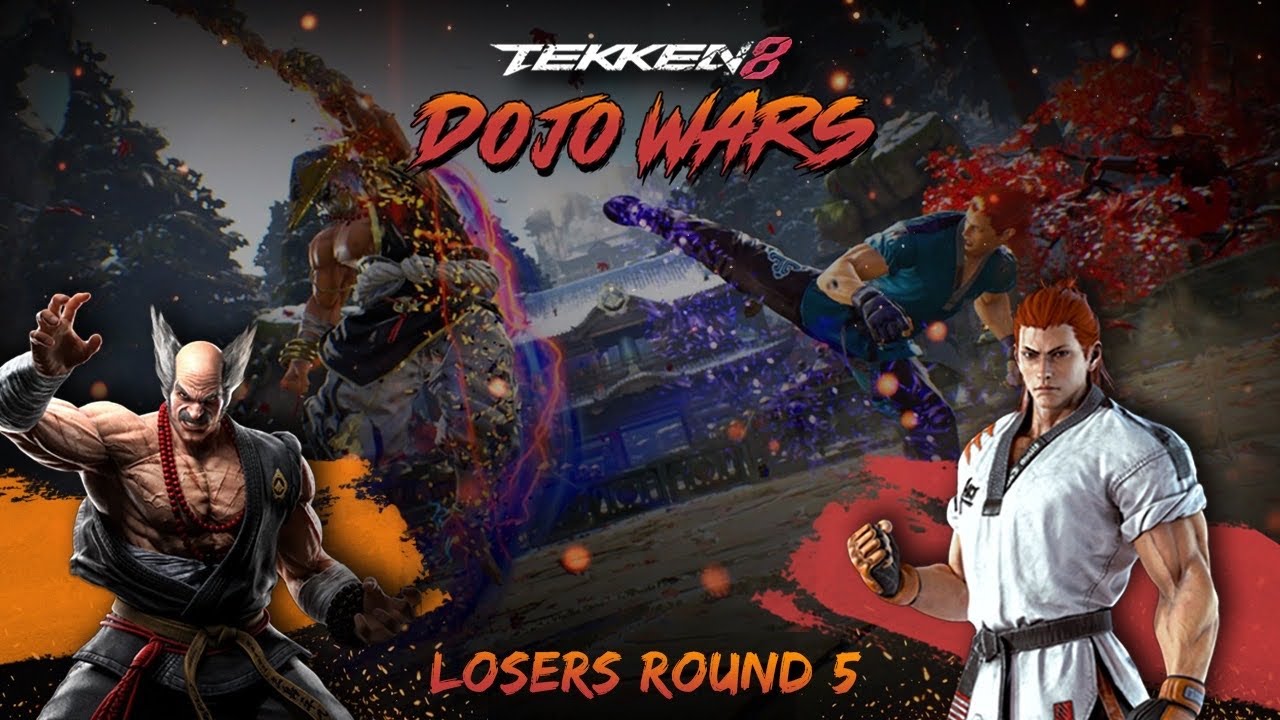 Blood Talon (Hwoarang) VS Logan (Heihachi) | Losers Round 5 | DOJO WARS ...