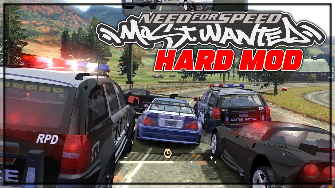 NFS Most Wanted HARD MOD!!! Challenge series part 5 - YouTube