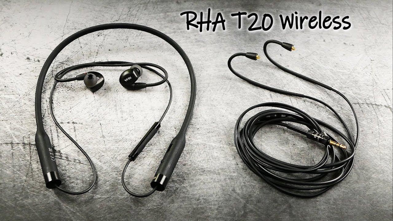 RHA T20 Wireless | Kabel oder Bluetooth? Beides!!! - YouTube