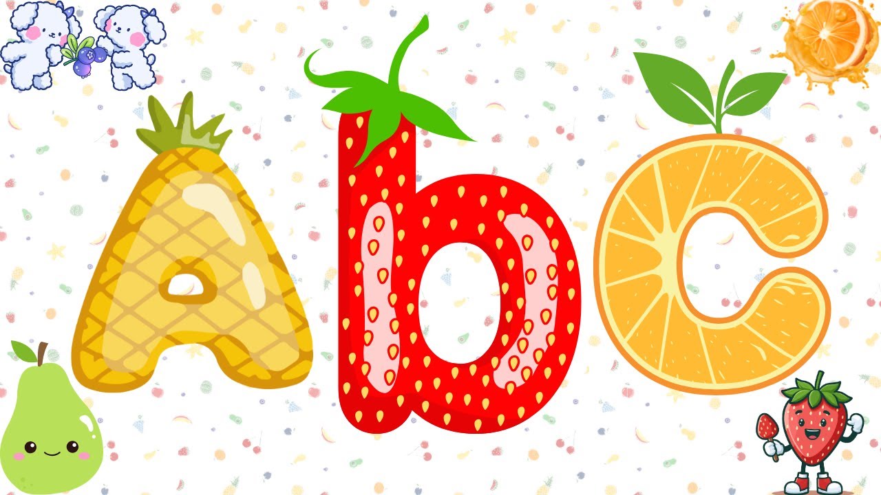 ABC Fruit Song | Learn the Uppercase & Lowercase Alphabet with Juicy ...
