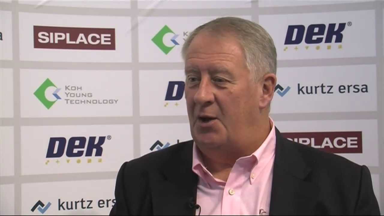 Graham Naisbitt, Managing Director, GEN3 Systems at Productronica 2013 ...