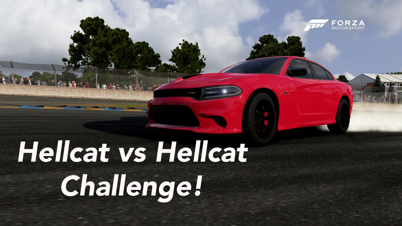 Forza 6 | Hellcat vs Hellcat Challenege!!! | Forza 6 Challenge - YouTube