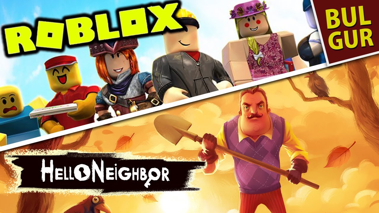 Roblox'ta Hello Neighbor oynadık, Bulgur. - YouTube