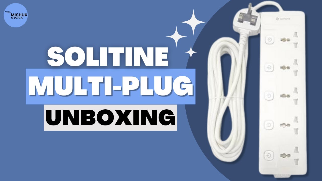 Soltline Multiplug | Power Stirp Unboxing - YouTube