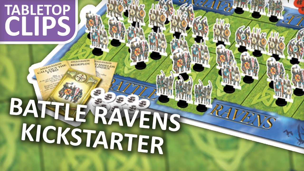 Daniel Mersey's Battle Ravens: The Shieldwall Board Game - YouTube