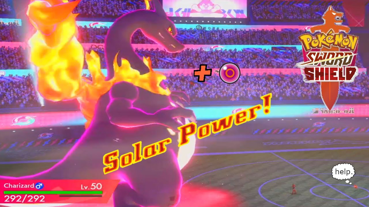SOLAR POWER G MAX CHARIZARD! - Pokemon Sword and Shield Wi-Fi Battles ...