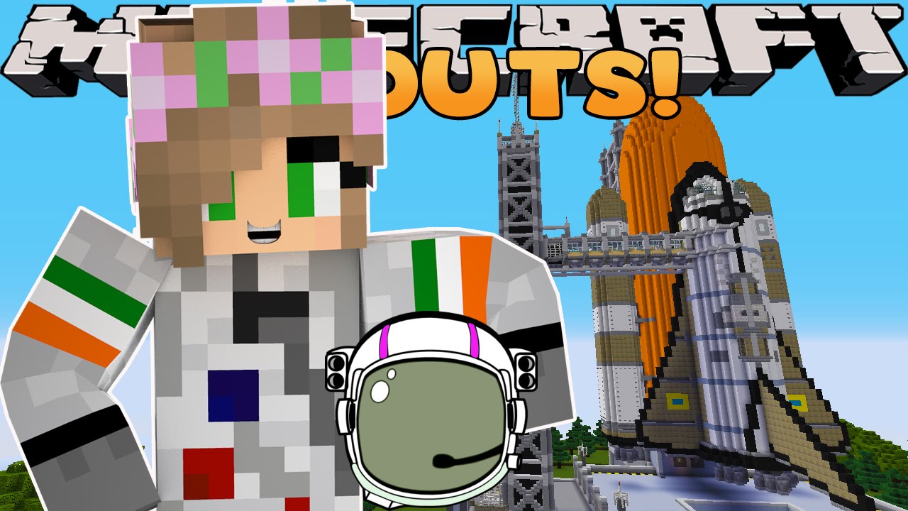 Minecraft School Scouts : GETTING MY ASTRONAUT BADGE!! - YouTube