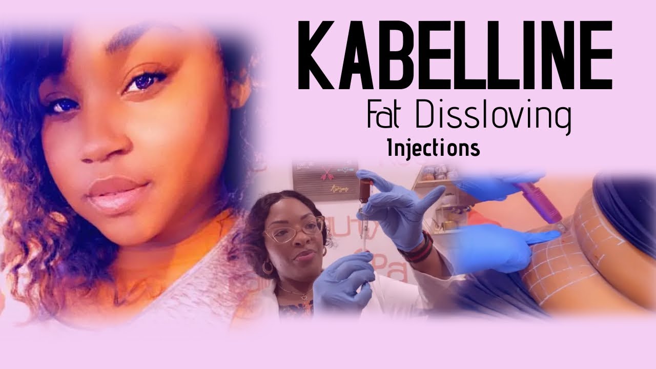 KABELLINE FAT DISSOLVER INJECTIONS 1st TREATMENT | CLARECE EVETTE - YouTube