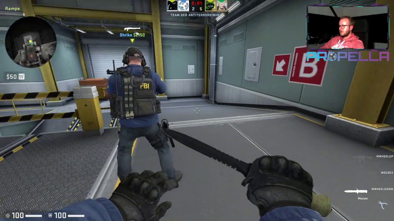 2vs2 Wingman in CS:GO auf der Map "Nuke"! - YouTube