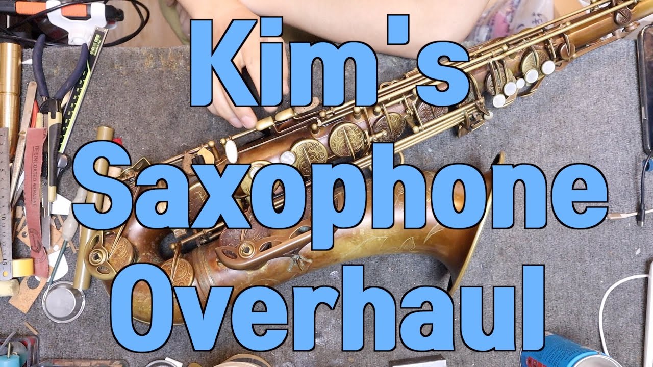킴스색소폰 전체수리 (연주자 송하철) Kim's saxophone - YouTube