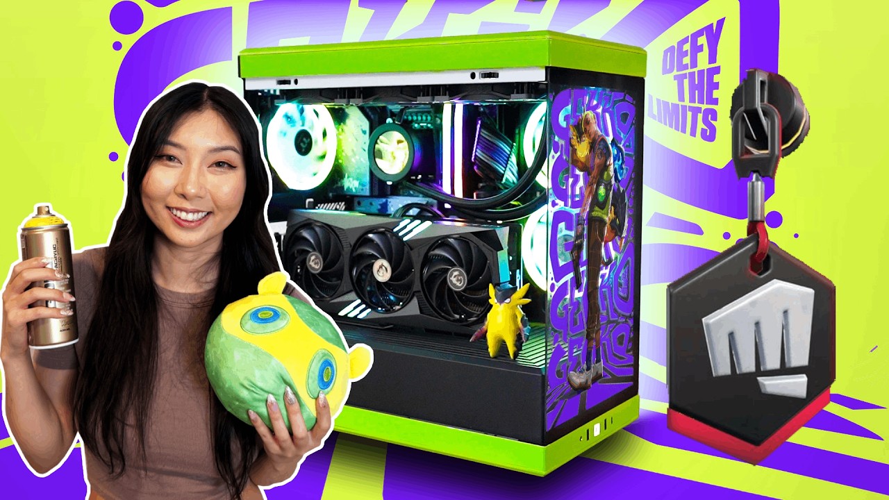 I built this custom Valorant gaming PC for a Riot Gun Buddy! - YouTube