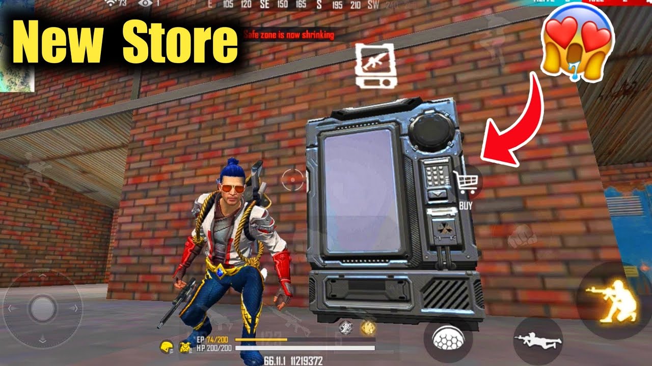 Free Fire New Vending Machine | How to Find Tokens and Use Vending ...