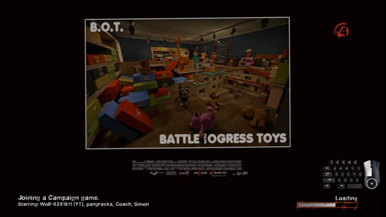 L4D2 Campaign - Battle with Orgess Toys (Custom Map) - YouTube