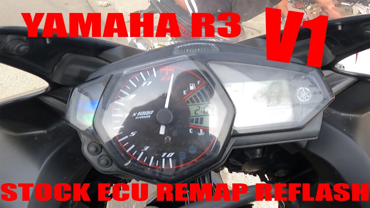 Yamaha R3 V1 Stock ECU Remap Reflash in the Philippines - YouTube