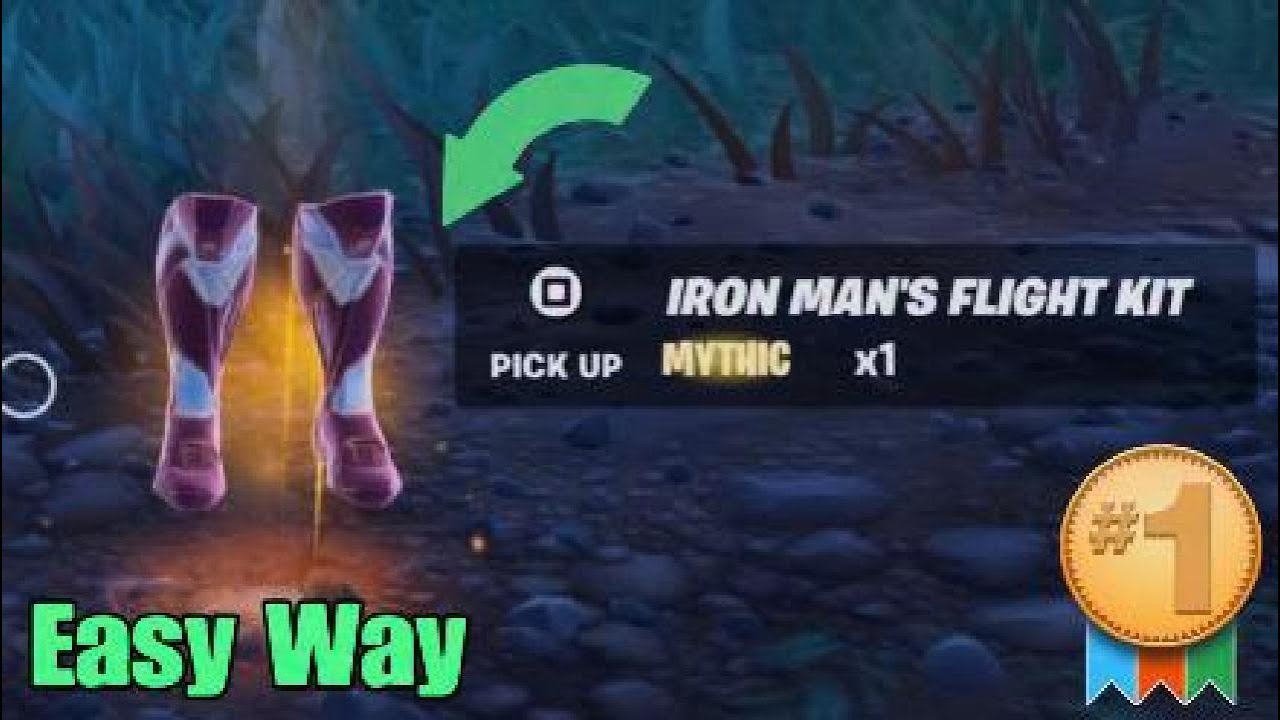 Easily Fly Over Castle Doom With Iron Man's Flight Kit - Fortnite I am ...