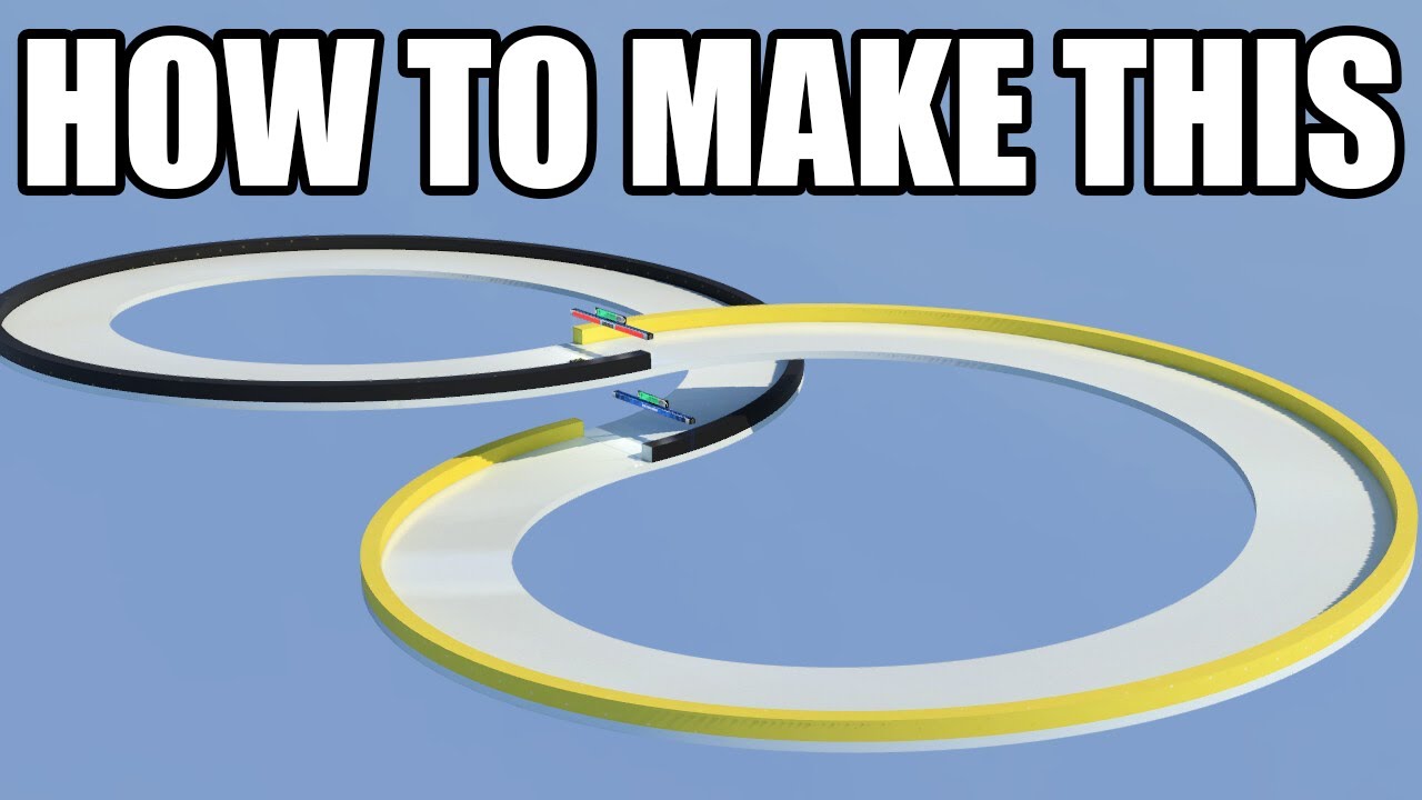 Icy Spiral TrackMania Mesh Modeler Tutorial - YouTube
