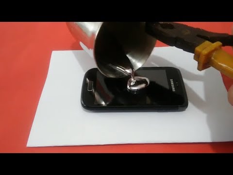 Telefona Erimiş Kurşun Dökersek Ne Olur?