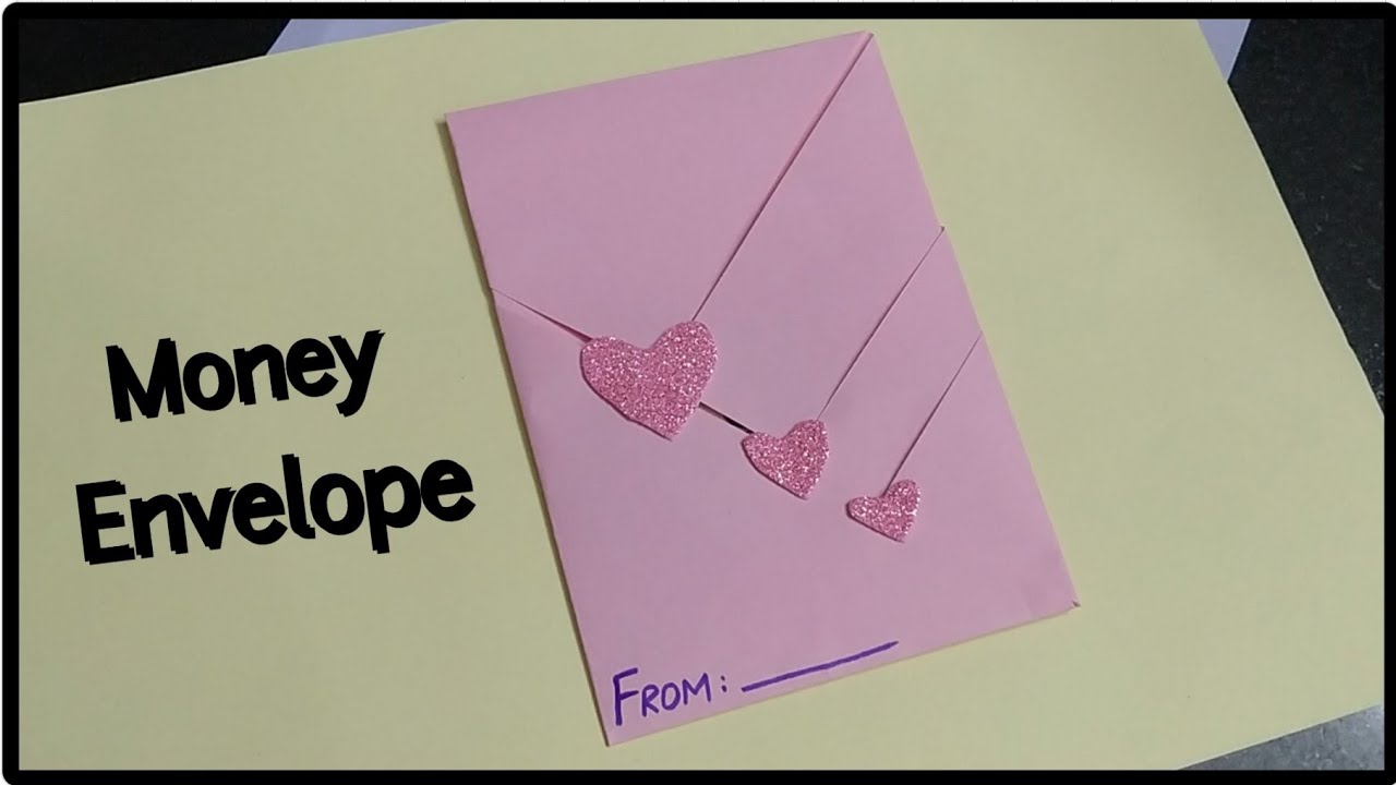 money envelope making | paper crafts without glue - YouTube