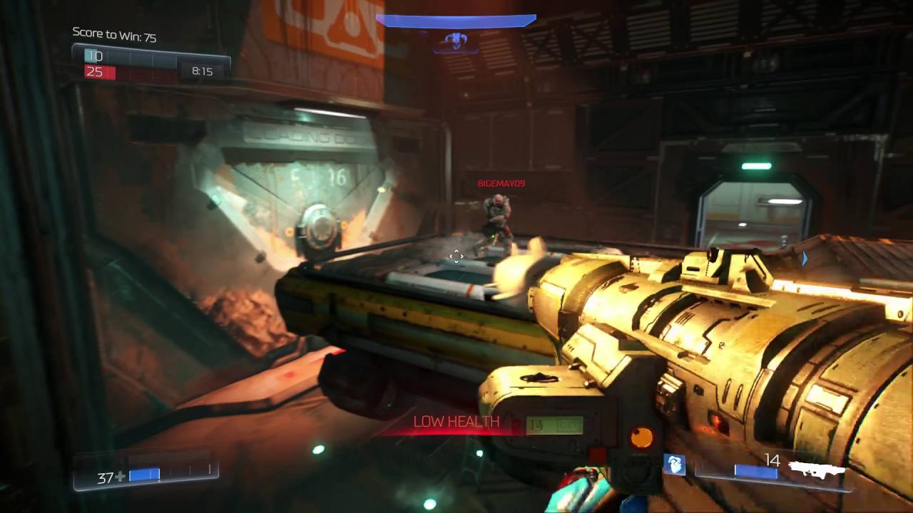 Doom 2016 PS4 Multiplayer Helix Team Deathmatch - YouTube