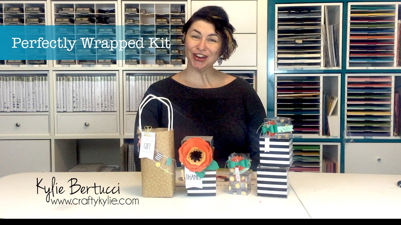 Stampin' Up! Perfectly Wrapped Kit - YouTube