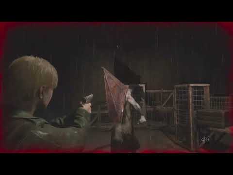 SILENT HILL 2 Pyramid Head First Fight!!!! - YouTube