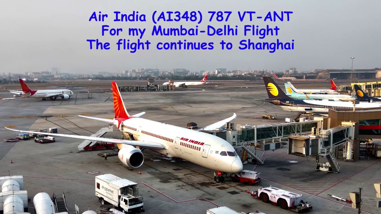 Take-Off And Landing From Air India 787!!!!!! - YouTube