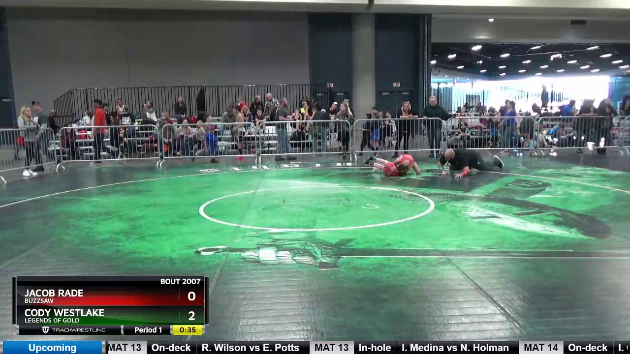 12U 63 Jacob Rade Buzzsaw Vs Cody Westlake Legends Of Gold - YouTube