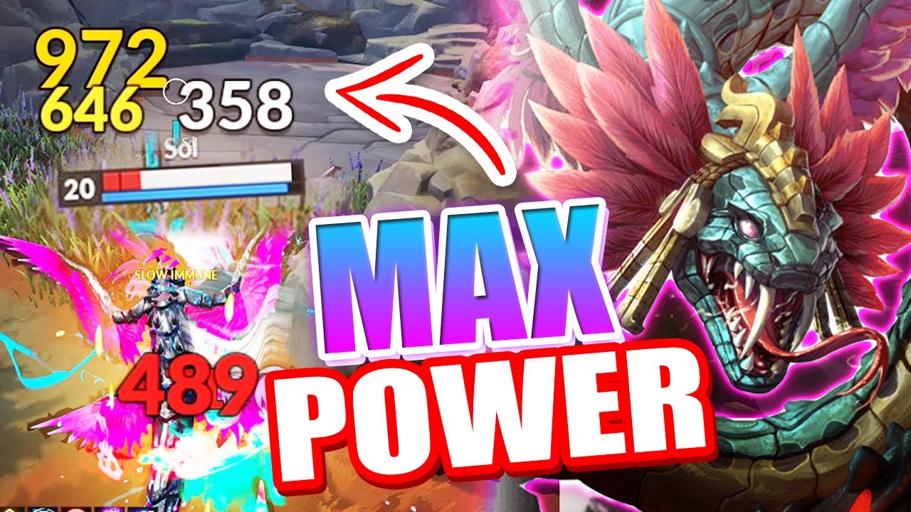 I Built Over 1000 Power with THIS KUKULKAN Build in SMITE 2! - YouTube