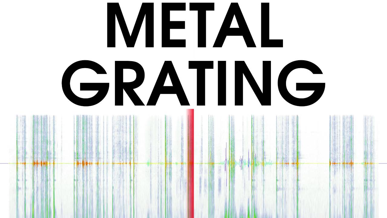 Metal Grating Sound Effects - YouTube