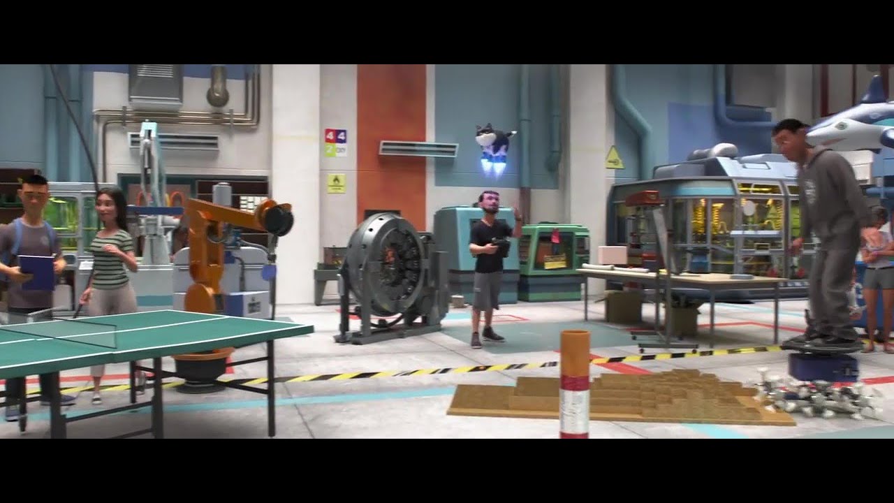 Nerds lab (Big Hero 6) - YouTube