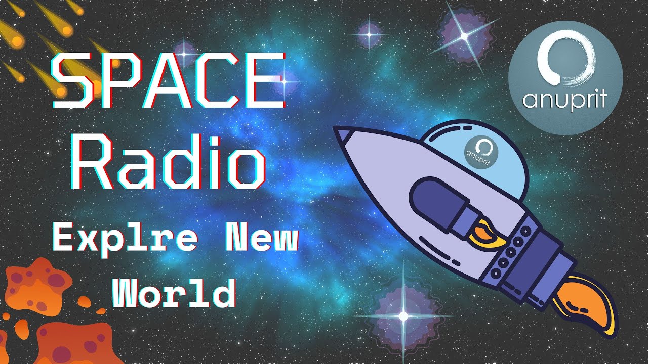 Relax music Space radio ambiance in spaceship explore new rocket ship ...