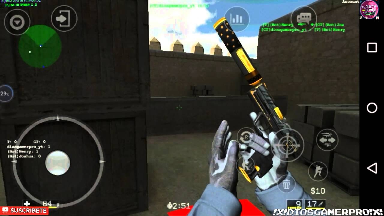 TOP 5 ESPECIAL COUNTER STRIKE ANDROID - YouTube