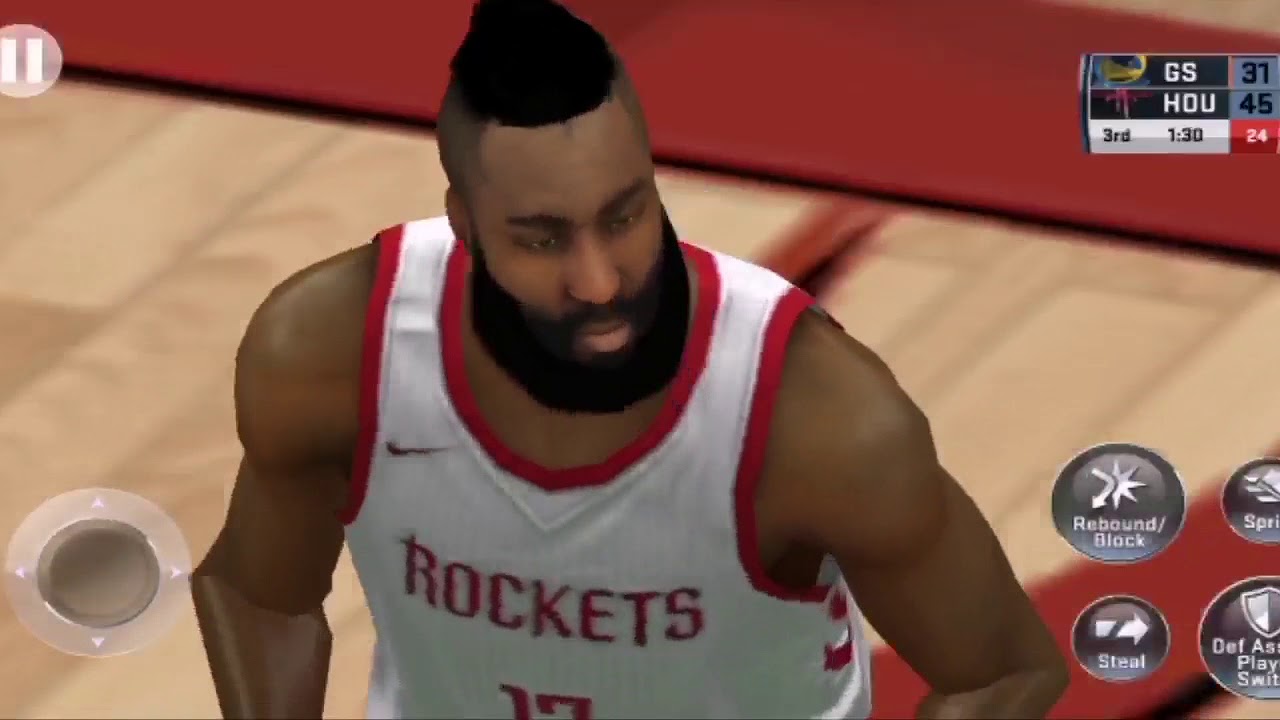 NBA 2K 2018 GS VS HOUSTON 3lük şov - YouTube
