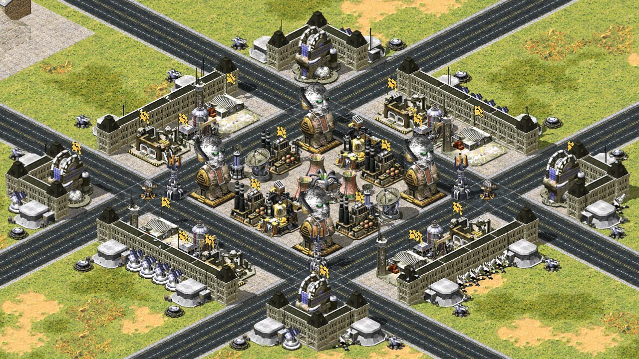 Yuri's Revenge (Red Alert 2) - Tech Center 2 (Extra Hard) 1 Vs 7 - YouTube