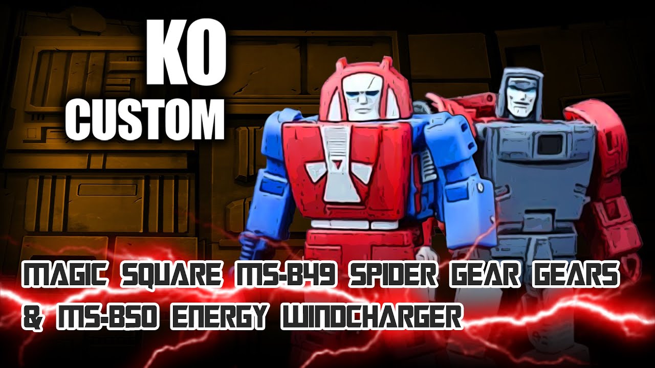 Magic Square MS-B49 Spider Gear Gears & MS-B50 Energy Windcharger ...