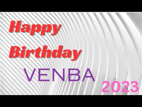 Happy Birthday Venba 06_08_23 - YouTube