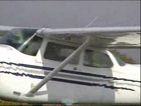Cessna 172 - Landing and Taking Off - YouTube