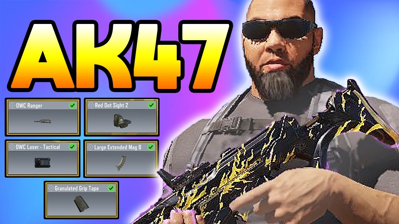 AK 47 Wrath Black And Gold BEST GUNSMITH in Codm - YouTube