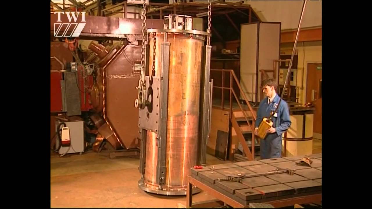 Canister sealing for high level waste encapsulation - YouTube