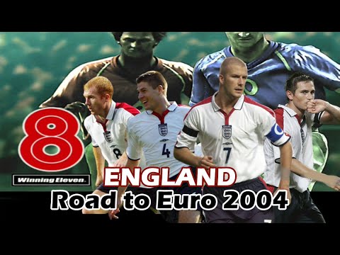 [PS2] PES 4 🏴󠁧󠁢󠁥󠁮󠁧󠁿England All Goals in Euro 2004 - YouTube