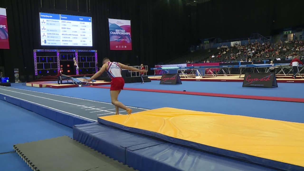 Jaydon Paddock - SILVER - Snr Men - 2019 British Tumbling Championships ...