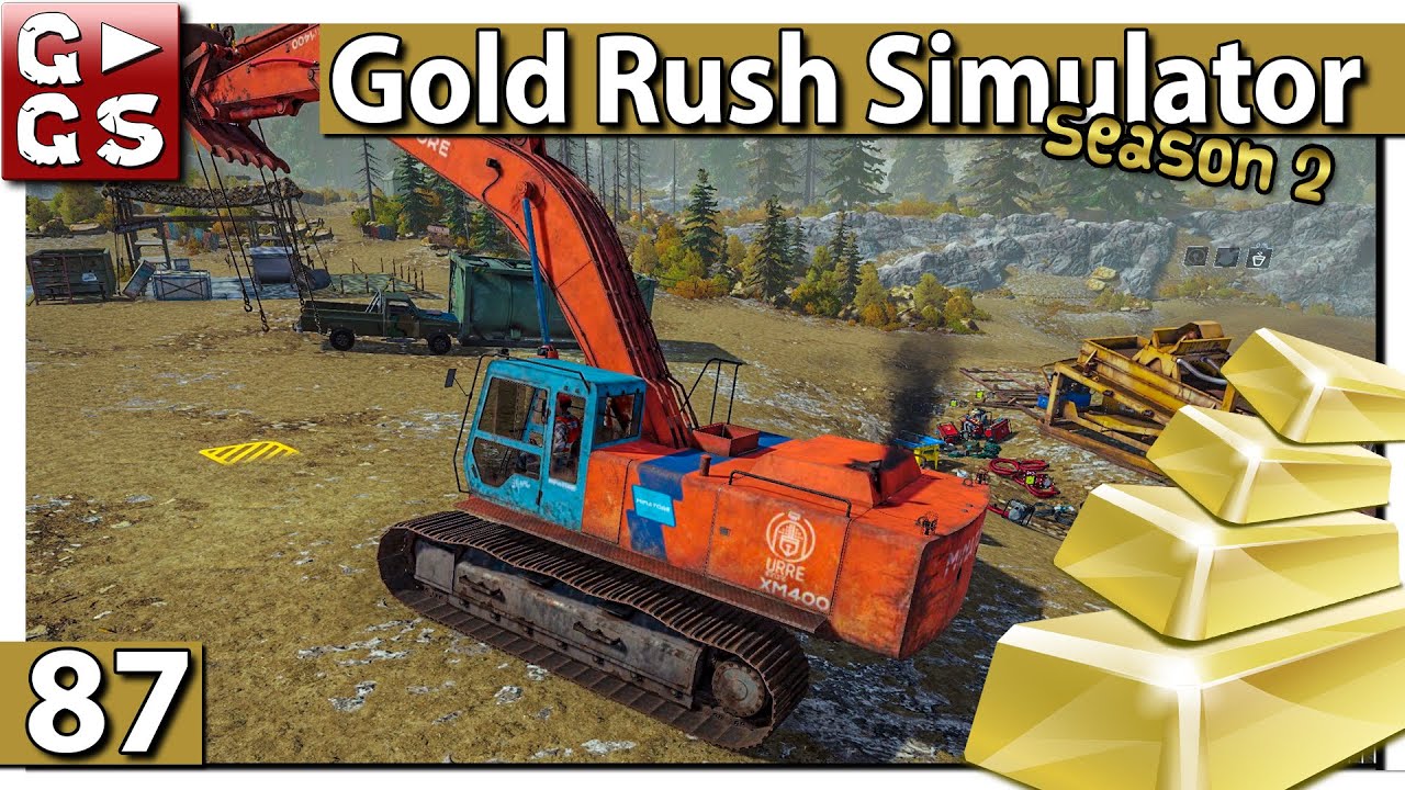 GOLDGRÄBER SIMULATOR 💰 Der GROSSE Aufbau #87 Gold Rush Gameplay deutsch ...