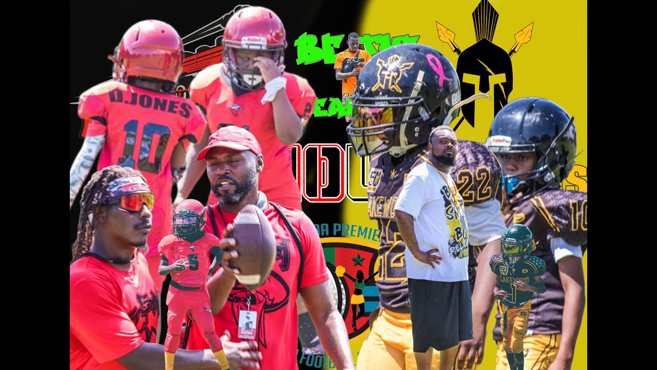 8Ufootball northeast bandits versus Lakewood Spartans - YouTube