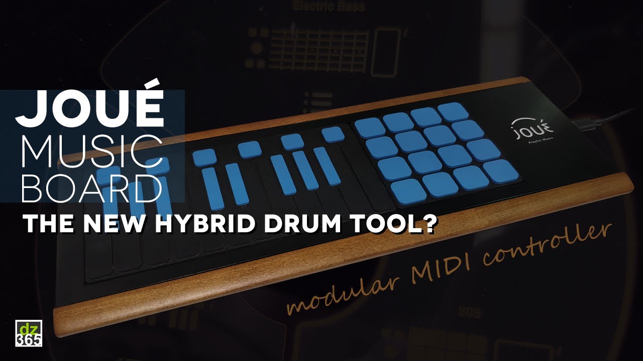 The Joué Music Board is a real hybrid drumming tool - with Magical ...