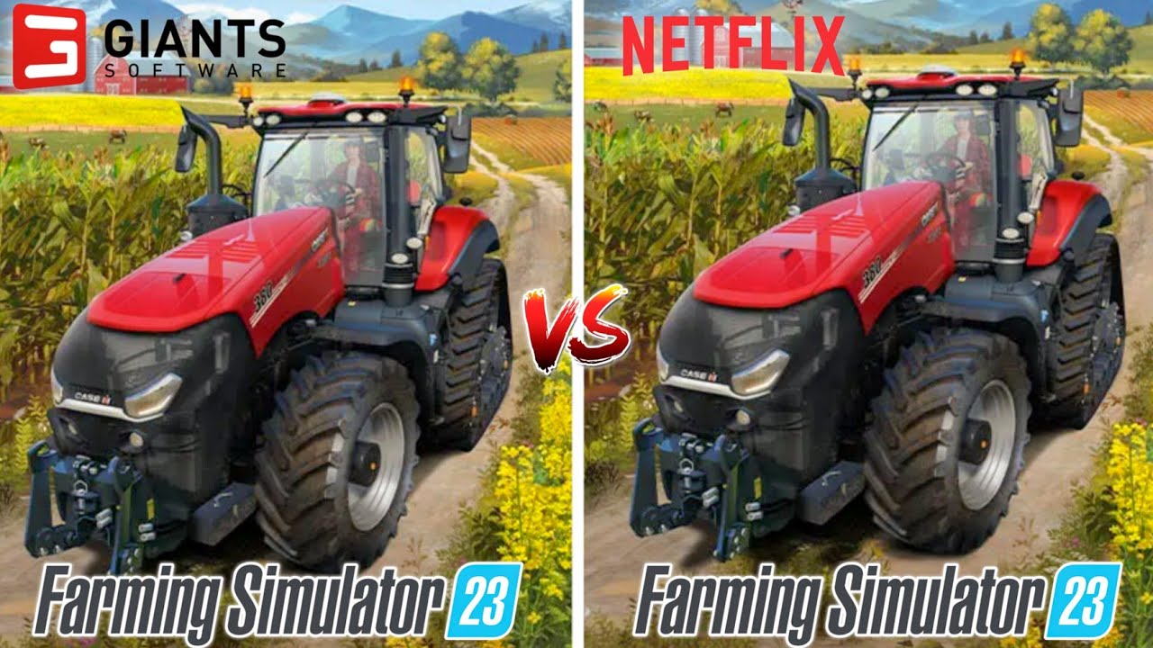 Fs23 Gaints Software vs Netflix | Comparison Gameplay | Timelapse ...